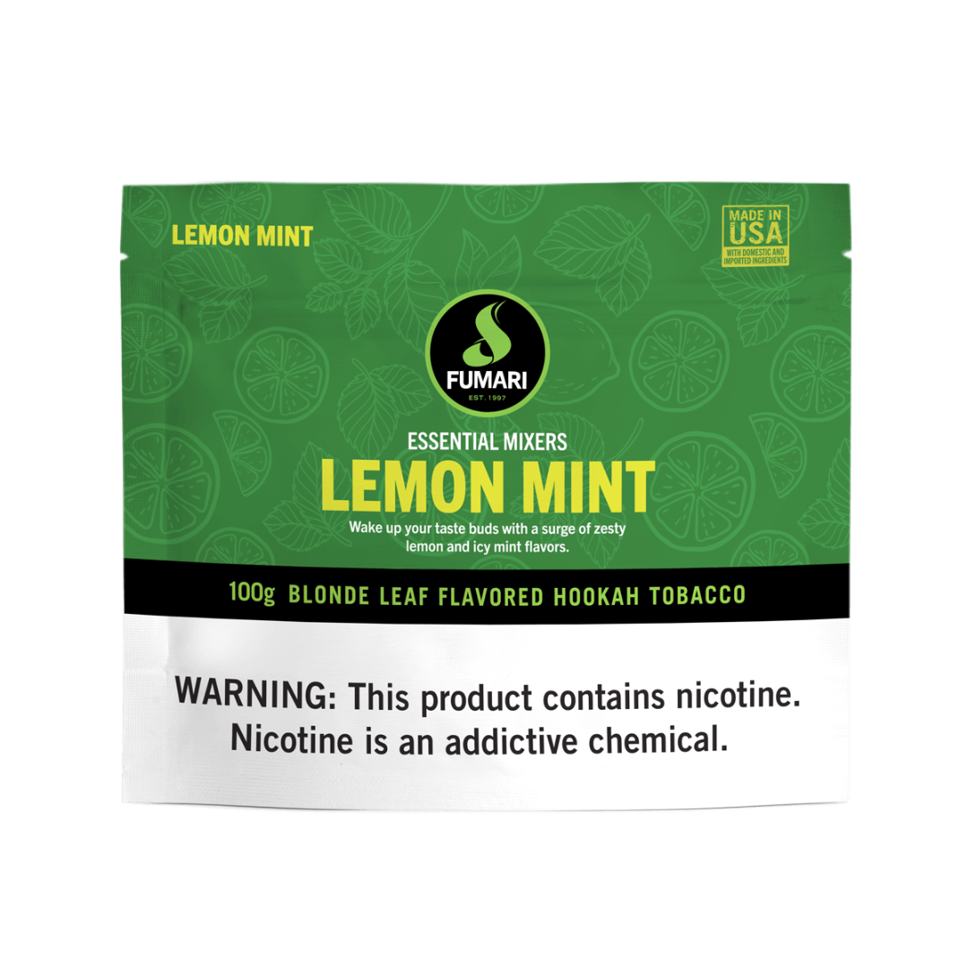 Fumari Lemon Mint (100g) Shisha | HookahVault.com – Hookah Vault