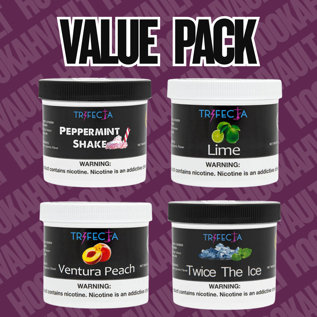 Trifecta 250g 4 Pack Bundle | Hookah Vault